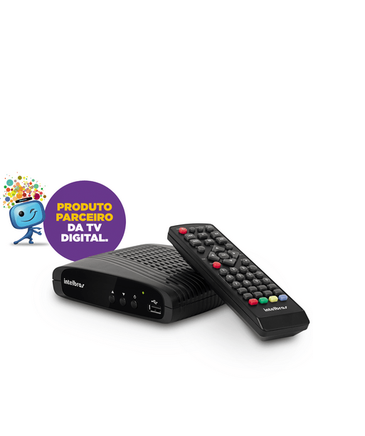 Conversor Digital De Tv C/ Gravador Cd 636 Intelbrás - Viver Com Segurança